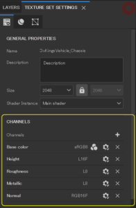 [ Substance 3D Painter ] About Texture Set Settings | Plamophy